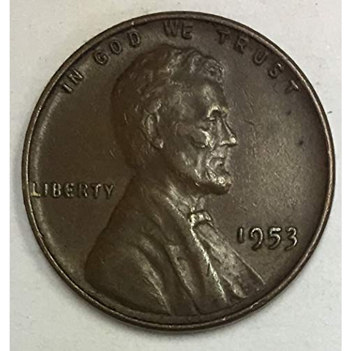 1953 P Lincoln Wheat Penny Average Circulated Good to Fine
