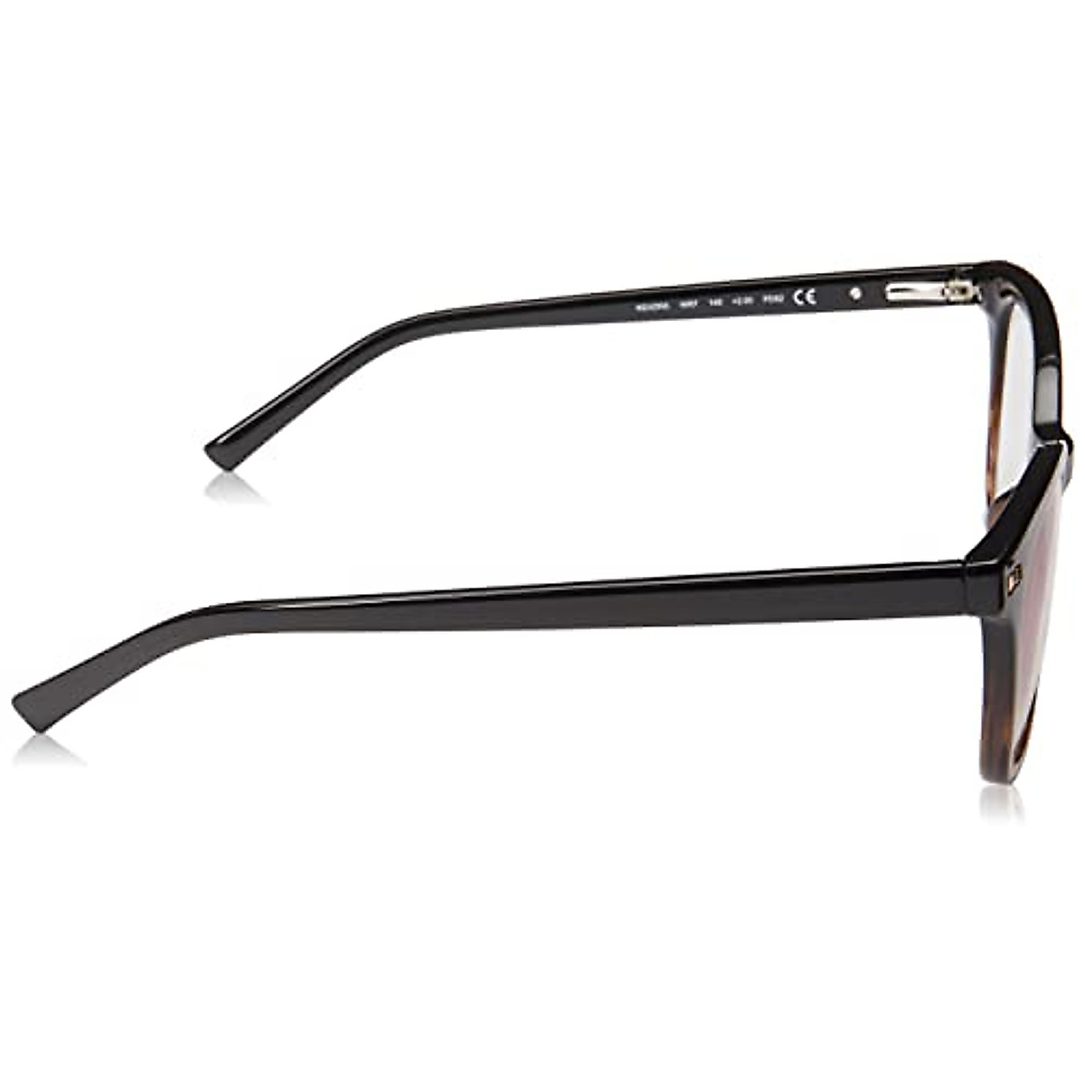 Kate Spade New York Women's Keadra Square Reading Glasses, BLK HAVAN, 51 mm + 2.5