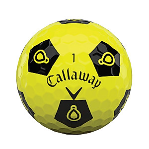 2020 Callaway Chrome Soft Golf Balls (Play Yellow Truvis)