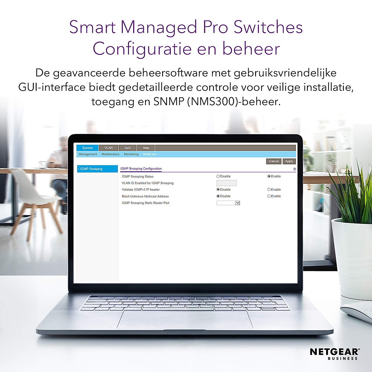 NETGEAR 52-Port Gigabit Ethernet Smart Managed Pro PoE Switch (GS752TPP) - with 48 x PoE+ @ 760W, 4 x 1G SFP, Desktop/Rackmount, and and ProSAFE Lifetime Protection