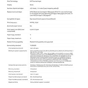 HP Deskjet 1112 Compact Printer (F5S23A)