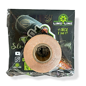 LiME LiNE Spin-able Gold Leaf 1" x160 ft Roll, for Automotive Art, Gilding, Lettering, Engine Turn Spun Leaf