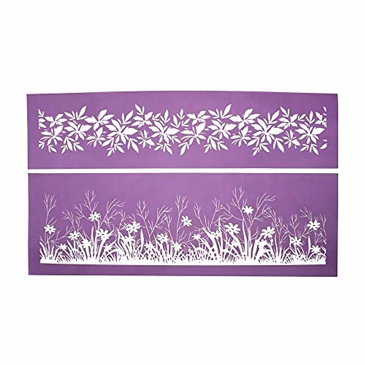 AK ART KITCHENWARE Grass Cake Mesh Stencils Royal icing Lace Mat Fondant Molds Cake Decorating Tools Cake Stencils Pastry Tools Bakeware Art Decor Stencils Food Decorating Stencils MST-26