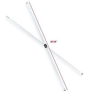 Ozark Trail Coleman First Up 10 X 10 Canopy Gazebo Side Truss Bar 39 7/8" Replacement Parts White