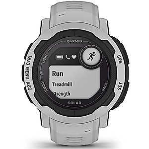 Garmin 010-02627-11 Instinct 2 Solar 45mm GPS Smartwatch Mist Gray Bundle with Premium 2YR CPS Enhanced Protection Pack