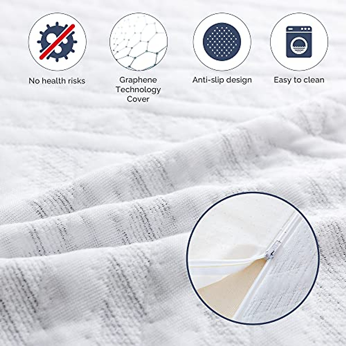 IULULU Twin Mattress, 8-Inch Twin Memory Foam Mattress - Green Tea Gel Infused, Medium-Firm for Cool Sleep and Pressure Relief Mattress in a Box, CertiPUR-US Certified