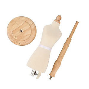 Fdit Mannequin Couture Torso, Professional Pinnable Tailor Dressmaker Dummy Pattern Women Female Forms for Clothing Display