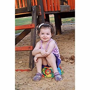 COMFYDO! Travel Potty Foldable and Disposable Children Potty Training (Color)