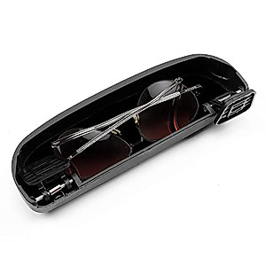 TAIKOO Car Sunglasses Holder for Volvo XC90 S90 V90 Xc60 S60 V60 Accessories，car Glasses Holder ，Protect Your Sunglasses from Scratches (for Volvo Xc90 S90 V90)