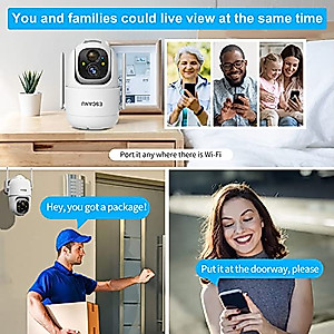 Wireless Solar Outdoor Security 2K PTZ AI Motion Detection Audio WiFi Camera,Home Security,Spotlight Colorful Night Vision,360 View,IP65 Waterproof,PIR Alarm,Rechargeable Battery,2-Way Talk,SD /Cloud