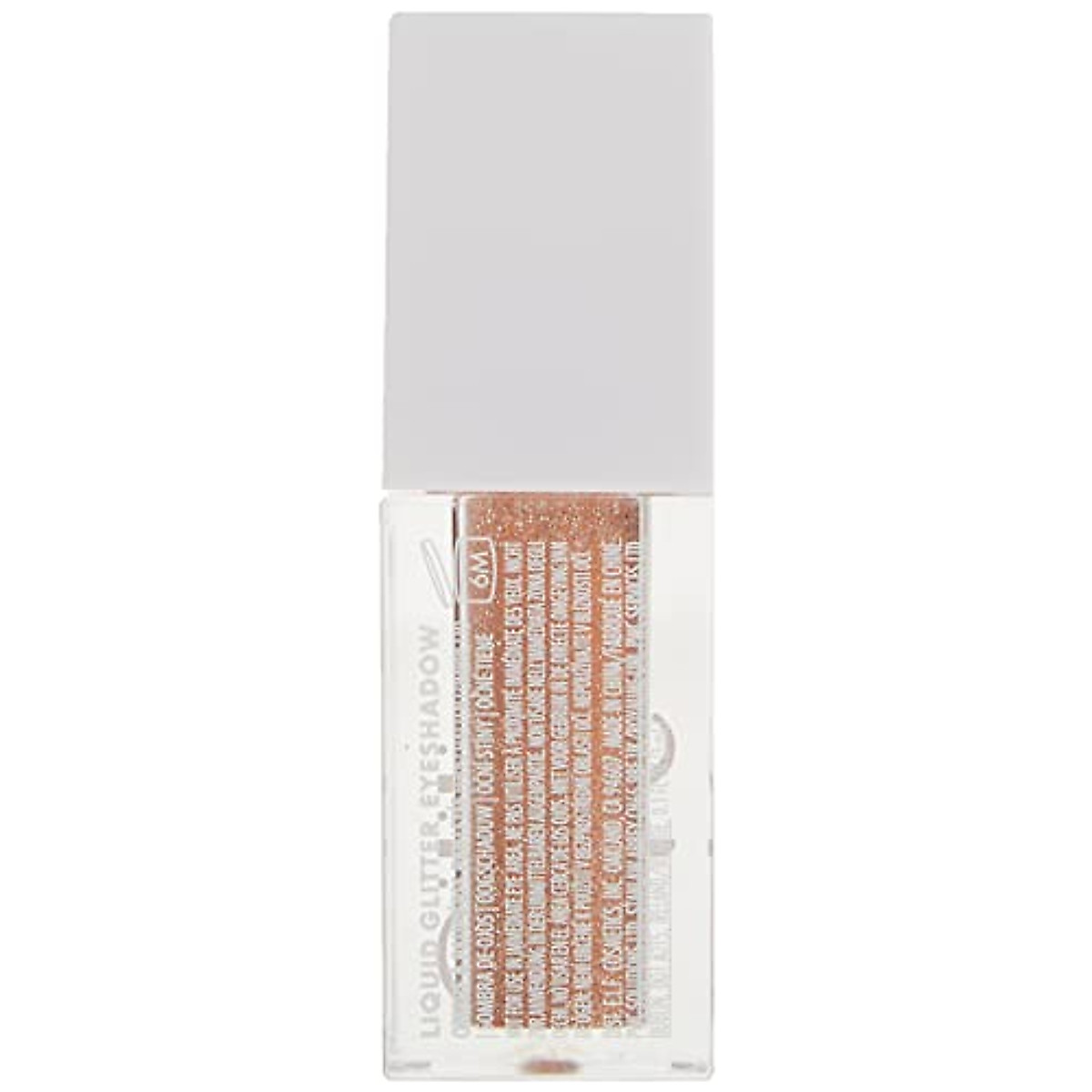 e.l.f., Liquid Glitter Eyeshadow, Long Lasting, Quick-Drying, Opaque, Gel-Based Formula, Creates High-Impact, Multi-Dimensional Eye Looks, Flirty Birdy, 0.10 Fl Oz