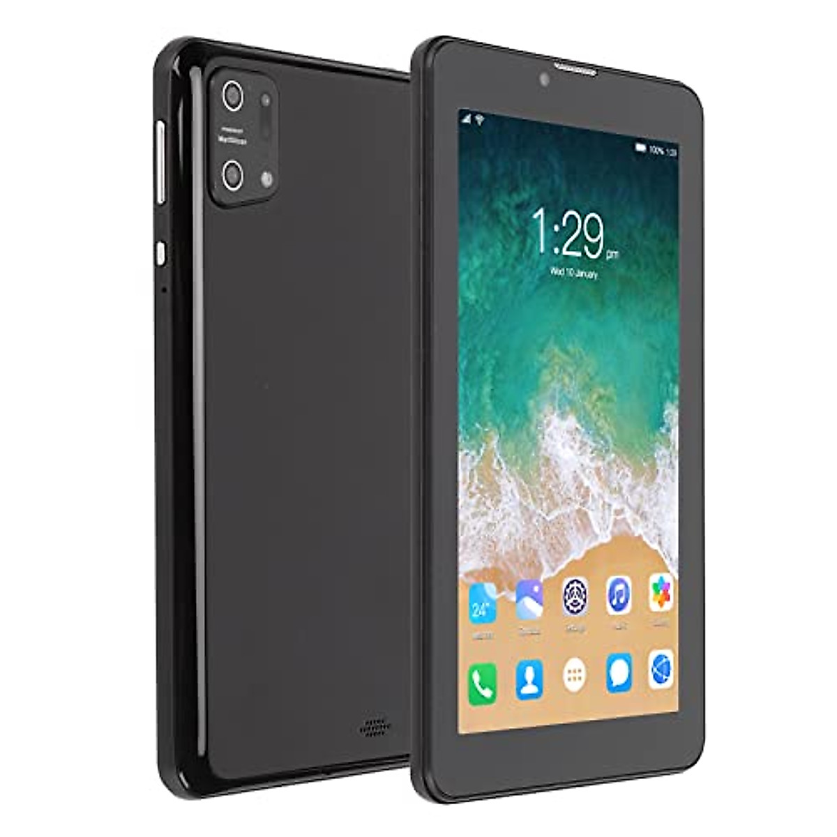 Toddler Tablet, Kids Tablet 3500mAh Battery 7 Inch 1280x800IPS 32GB Memory Storage Octa Core for Game US Plug