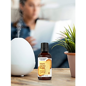 Horbäach Warm Vanilla Sugar Fragrance Oil | 1 Fl Oz (30 mL) | Premium Grade | for Diffusers, Candle and Soap Making, DIY Projects & More