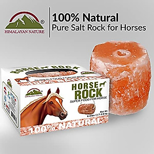 Himalayan Nature Horse Rock Salt, Animal Lick Salt - 8lbs, Elk