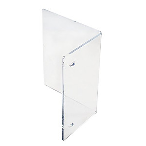 Better Display Cases Clear Acrylic 9" x 7" Floating Shelf Wall Mount (A041)