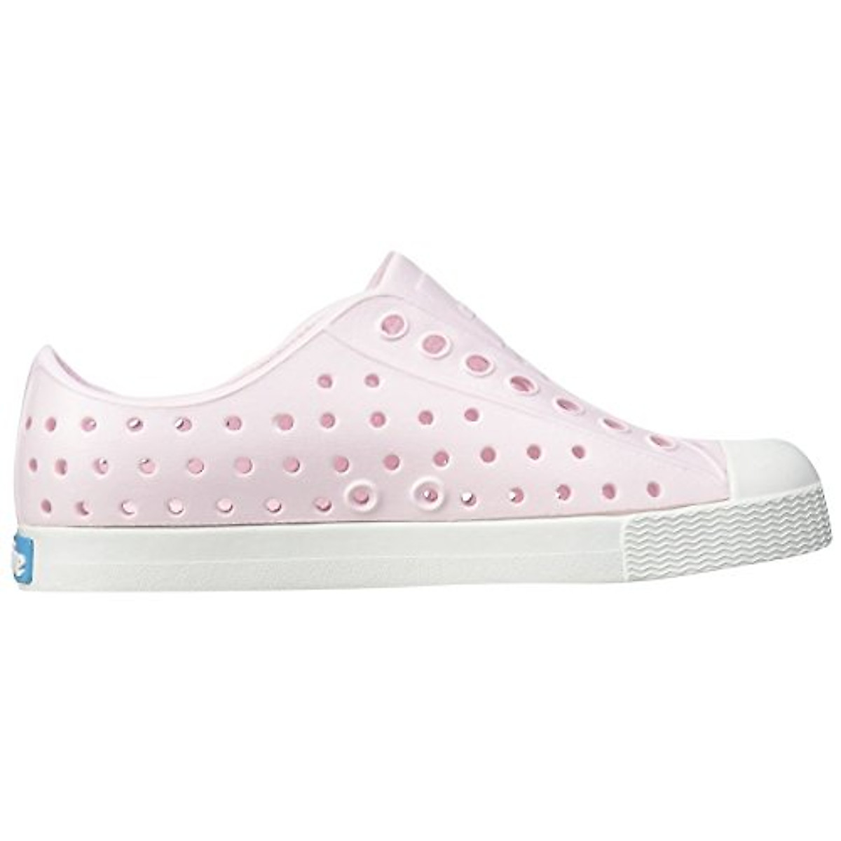 Native Shoes, Jefferson Child, Kids Lightweight Sneaker, Milk Pink/Shell White, 9 M US Toddler