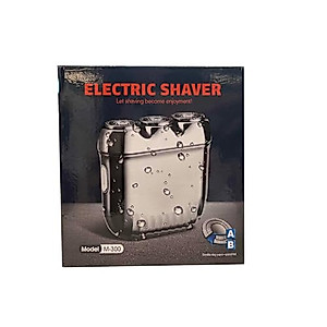 Mini Portable Travel Shaver for Men - Pocket Size Small USB Type C Electric Razor Wet & Dry, Face Washable Professional Shaving, Mens Rechargeable Cordless Waterproof Compact Shave