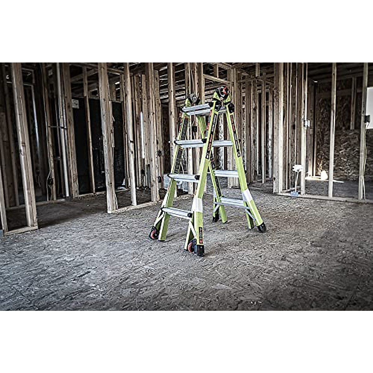 Little Giant Ladder Systems Dark Horse 2.0, M17, 17ft, Multi-Position Ladder, Fiberglass, Type 1A, 300 lbs Weight Rating, (16117-001)