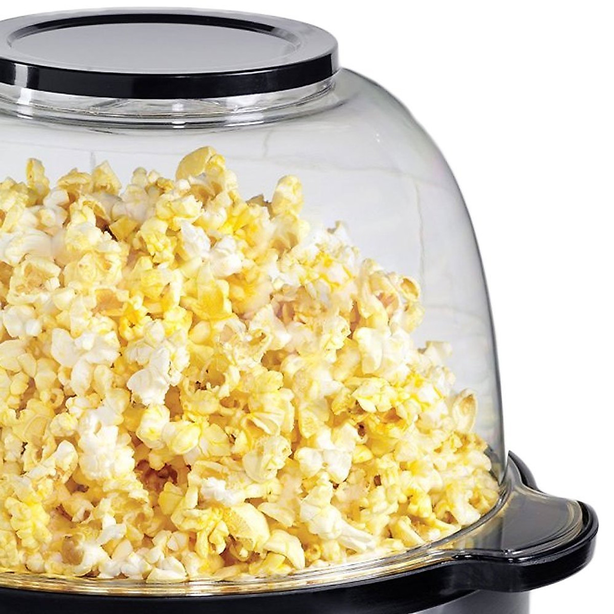 Nostalgia 6-Quart Stirring Popcorn Popper - Quick-Heat Technology - Makes 24 Cups of Popcorn - Includes Kernel Measuring Cup - Perfect for Birthday Parties, Movie Nights, and More - Stainless Original