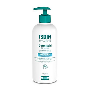 ISDIN Germisdin Soap Free Body Wash Daily Hand and Body Gel, Original, 17 Fl Oz