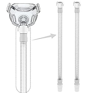 2 Packs Quick Release Tube Compatible with Amara View, Only Short Tube for AV, No Elbow, Improved Design and Upgraded Material ,Great Value Supplies by Medihealer.