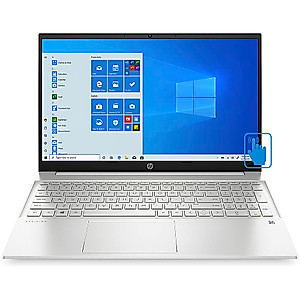 HP Pavilion 15t-eg Business Laptop 15.6" Touch FHD 60Hz IPS Display (Intel i7-1255U 10-Core, 16GB RAM, 1TB PCIe SSD, Intel Iris Xe, WiFi, Fingerprint, Backlit KYB, BT 5.2, Win 11 Pro) w/Hub