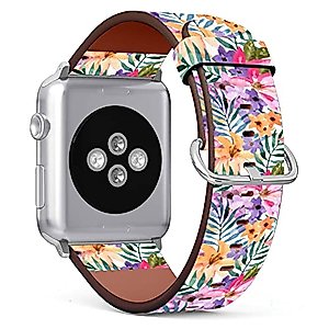 WINCHIHAN Compatible with Apple Watch Band 49mm 45mm 44mm 42mm, Leather Bands Replacement Strap for iWatch Ultra SE Series 8 7 6 5 4 3 2 1 / No.A20040
