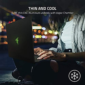 Razer Blade Pro 17 Gaming Laptop 2020: Intel Core i7-10875H 8-Core, NVIDIA GeForce RTX 2080 Super, 17.3" 4K 120Hz, 16GB RAM, 1TB SSD, CNC, Chroma RGB, Thunderbolt 3, SD Card Reader, Creator Ready