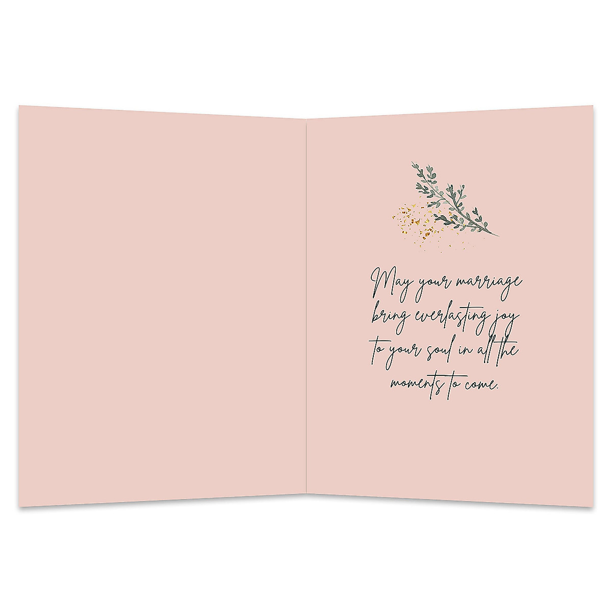 Christian Bridal Shower Card for Christian Bride 5x7Inch Card Christian Bridal Card (Single Card)