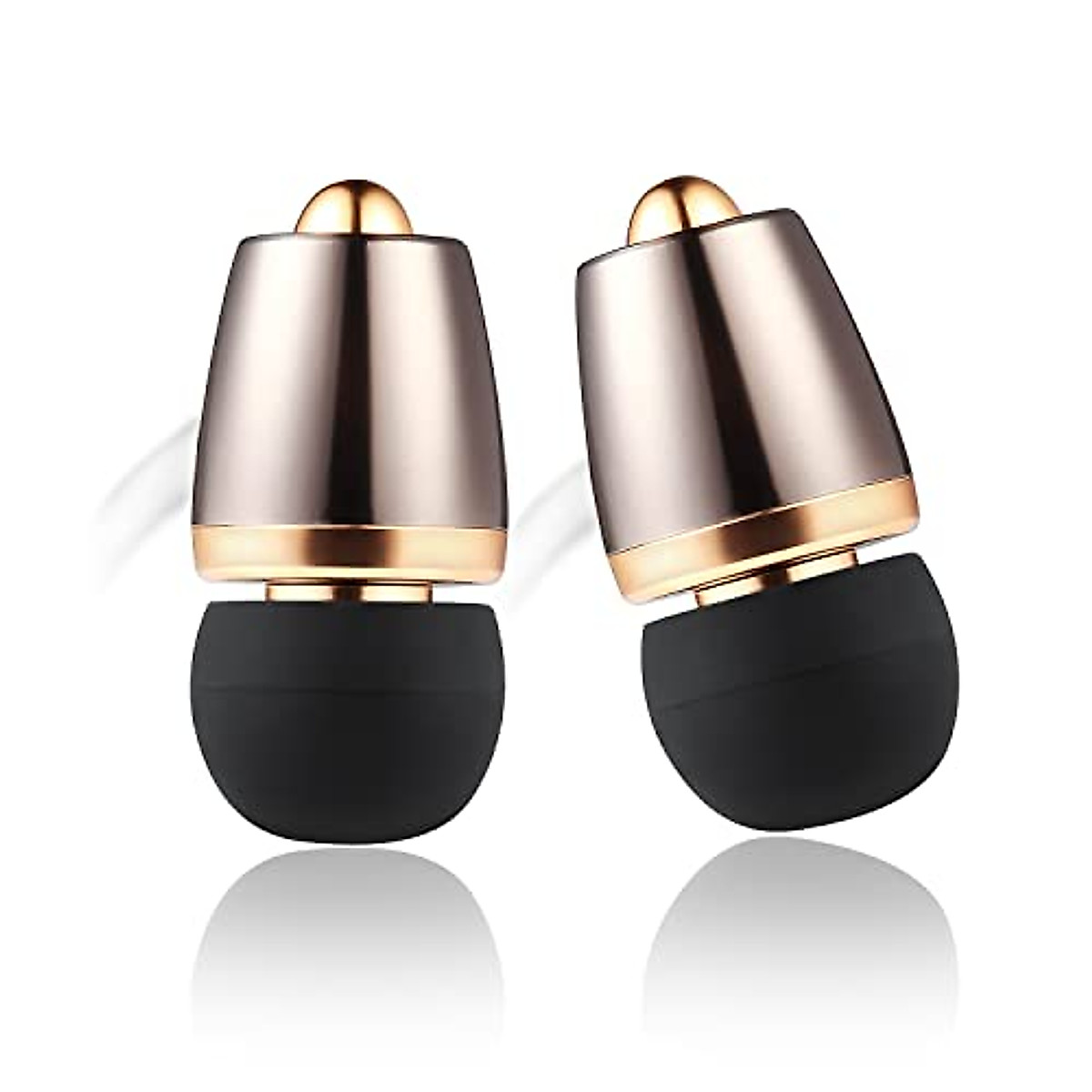 sephia SP1020 Earbuds in Ear Headphones Wired Earphones with Tangle Free Cord Case HD Bass Noise Isolating Ear Buds 3.5 mm Plug