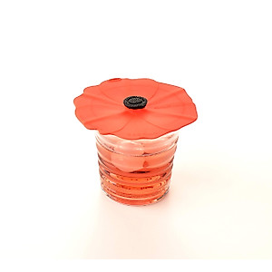 Charles Viancin Poppy Drink Cover Set/2