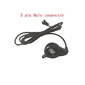 Electric Bicycle Thumb Throttle Without Hander Bars with Battery Indicator and on/Off Switch Wuxing Brand e-Bike Throttle