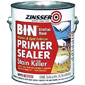 Zinsser 00901 Primer Sealer, 1 gal, Liquid, White4