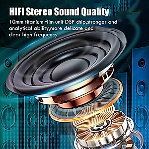 New Sport Wireless Bluetooth Earbuds Ear Hook Headphones Noise Cancelling, Black