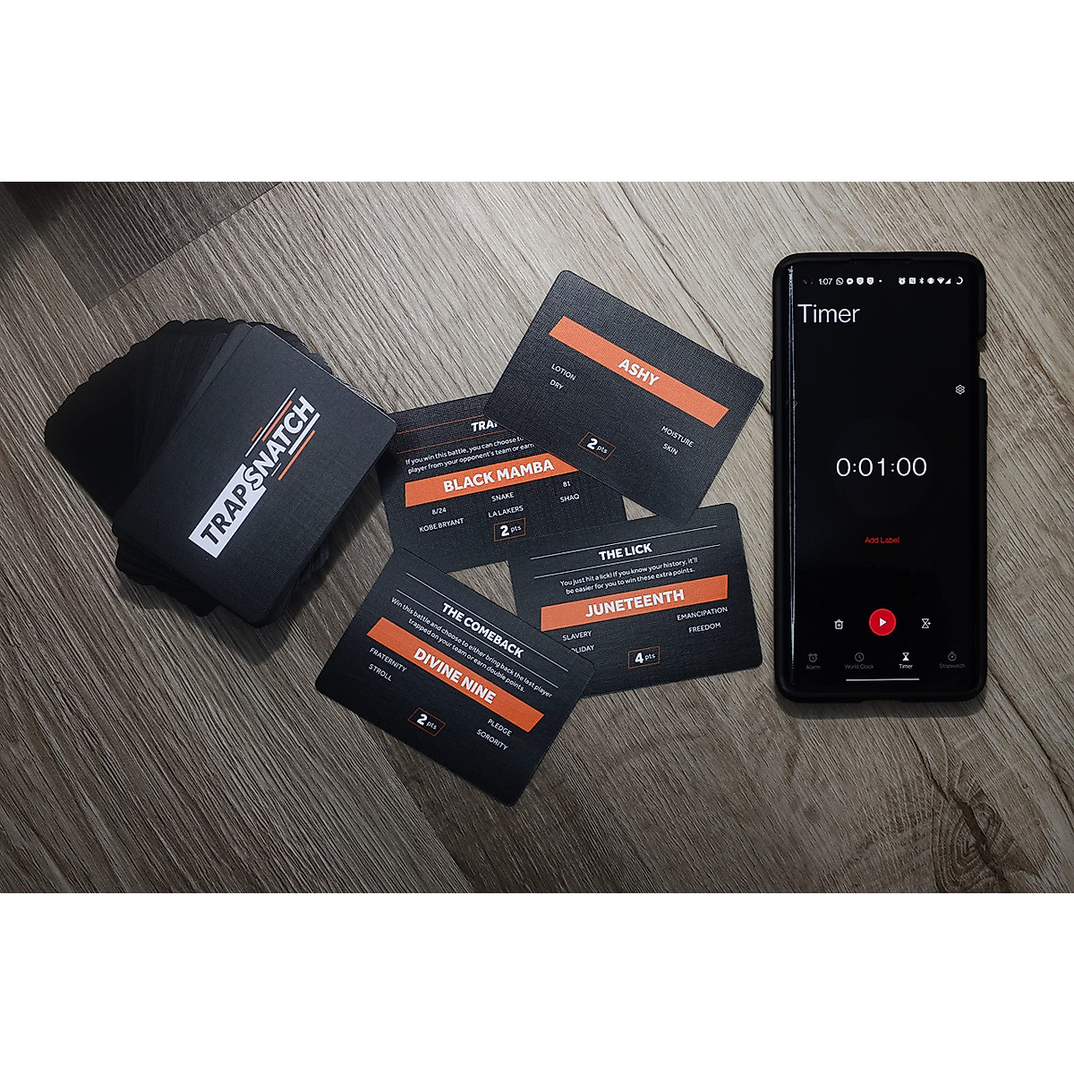 Trap Snatch - for The Culture Guessing Game [Black Culture Party Game ] | 4+ Players | Family Friendly | Ages 13+ | Original Edition