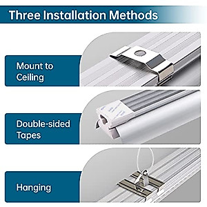 Barrina LED 4FT, 168W(4 x 42W, 1000W Equivalent), Full Spectrum, V-Shape with Reflector, Grow Light Strip for Indoor Plants, 4-Pack