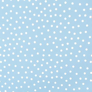 RUSPEPA Wrapping Paper Roll - Silver Foil Small Irregular Dots Baby Blue Background Design for Wedding, Birthday, Baby - shower, Congrats, and Holiday - 17 Inches X 32.8 Feet