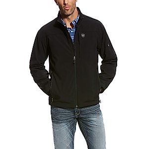 Ariat Men's Vernon 2.0 Softshell Jacket, Black, XL
