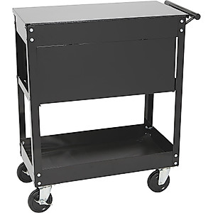Ironton 30in. 4-Drawer Tool Cart - 33-7/8in.L x 17-5/8in.W x 39-1/8in.H, 500-Lb. Capacity