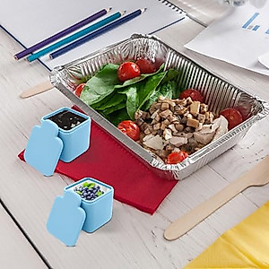 Salad Dressing Container Fits Omie Box | Silicone Sauce Dressing Containers With Lids | Dishwasher Safe Leakproof Portable Storage Container Ovenable For Dips, Jam, Salad Dressing, Sauce