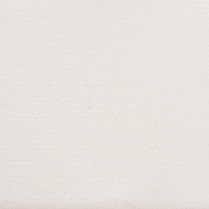 bali & pari Jayden Modern Bohemian White Fabric Upholstered and Natural Rattan Accent Chair