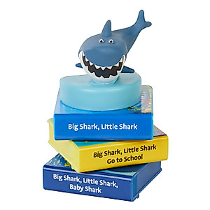Little Tikes Story Dream Machine Big Shark, Little Shark Story Collection, Storytime, Books, Random House, Audio Play Character, Gift and Toy for Toddlers and Kids Girls Boys Ages 3+ Years