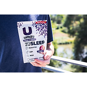 UMZU zuSleep - Natural Sleep & Relaxation Support - with Ashwagandha Root Extract, L-Theanine & Magnesium - Take 1x Daily with Water - 30 Day Supply - 12.6 oz - Apple Cider with Cinnamon