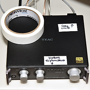 Labeling Tape - Clean Removable Console Tape | Adhesive Tape for Light Control Board, DJ Mixing Board, Audio Mixer, Arts and Crafts, Office Products, Ink Pens and Markers | Tons of Uses - 1"x20Yds