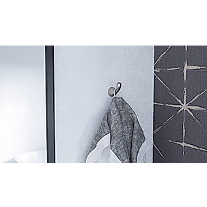 Design House 558627 Ames Robe Hook, Brushed Nickel