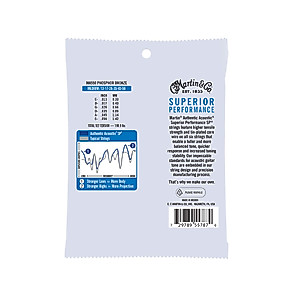 Martin Authentic Acoustic Guitar Strings - Superior Performance