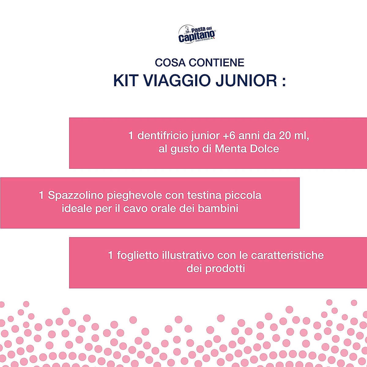 Pasta del Capitano Baby/Junior Travel Kit, Junior