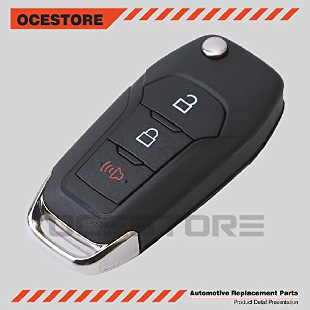 OCESTORE N5F-A08TAA Car Key Fob Keyless Control Entry Remote N5F-A08TAA 3 Button Vehicles Replacement Compatible with F150 Explorer Escape 164-R8130