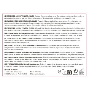 BLITHE Pressed Serum Chaga Mushroom - Advanced Skin Tightening Cream for Face, Face Tightening and Lifting Formula for a Natural Face Lift 1.68oz