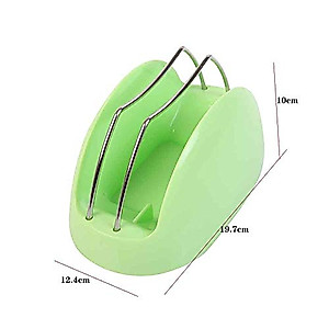 XJJZS Kitchen Organizer Pot Lid Rack Plastic Spoon Holder Pot Lid Shelf Cooking Dish Rack Pan Cover Stand Kitchen Accessories (Color : Pink)